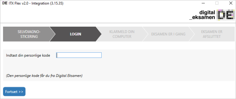 ITX flex – Digital Eksamen
