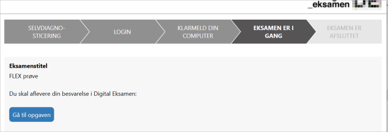 ITX flex – Digital Eksamen